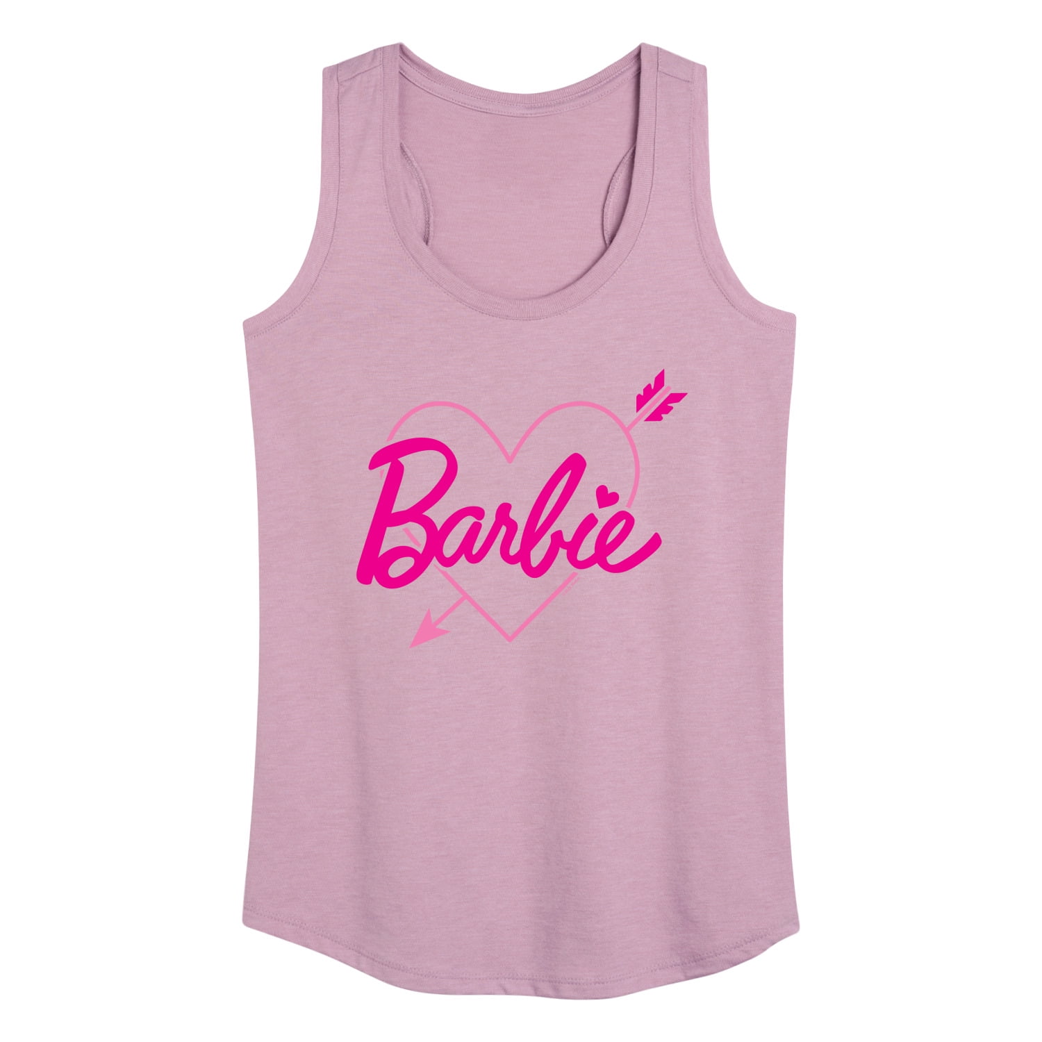 Barbie - Arrow Heart Logo - Women's Racerback Tank Top - Walmart.com