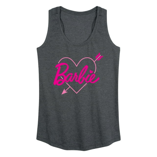 Barbie - Arrow Heart Logo - Women's Racerback Tank Top - Walmart.com