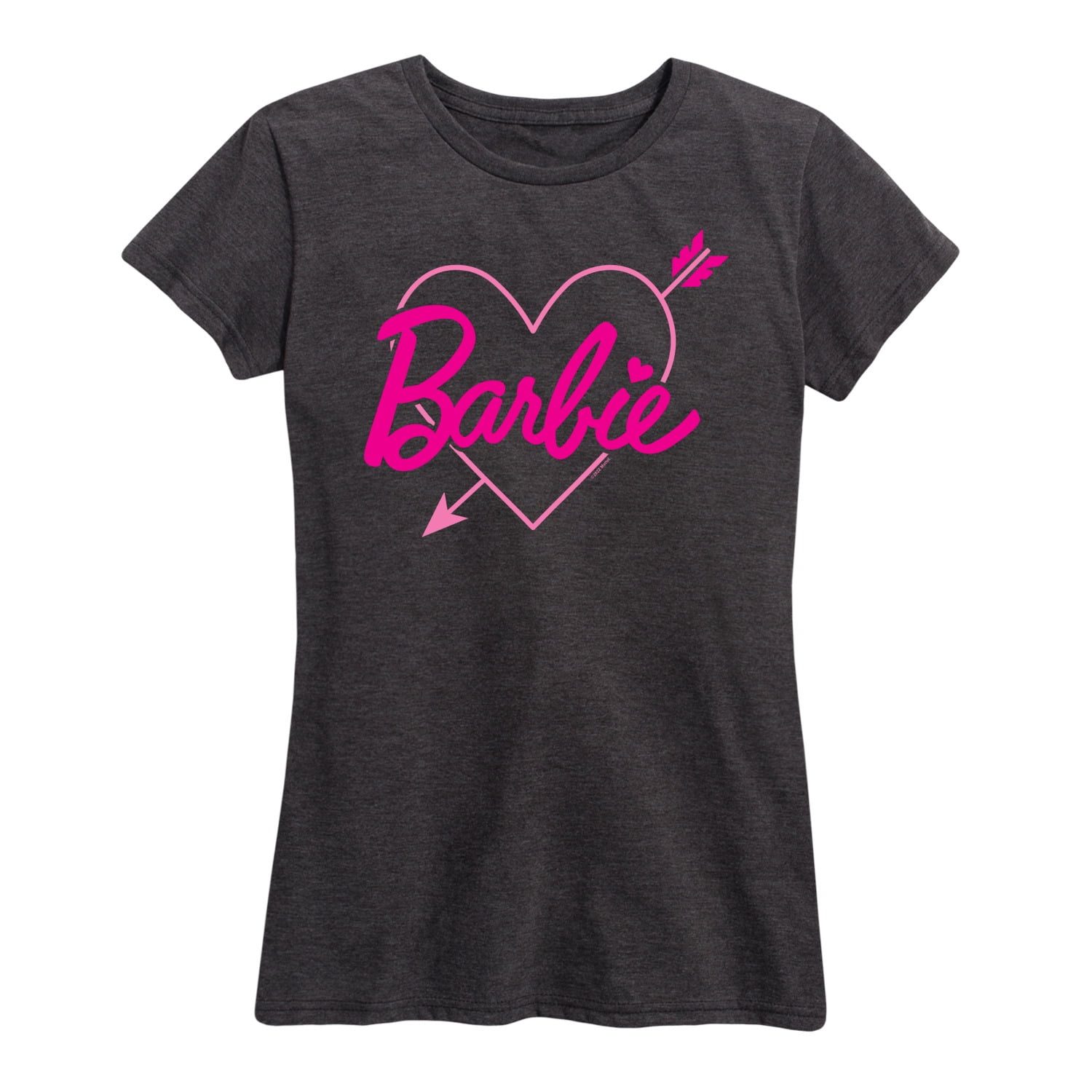 Barbie - Arrow Heart Logo - Women's Short Sleeve Graphic T-Shirt ...