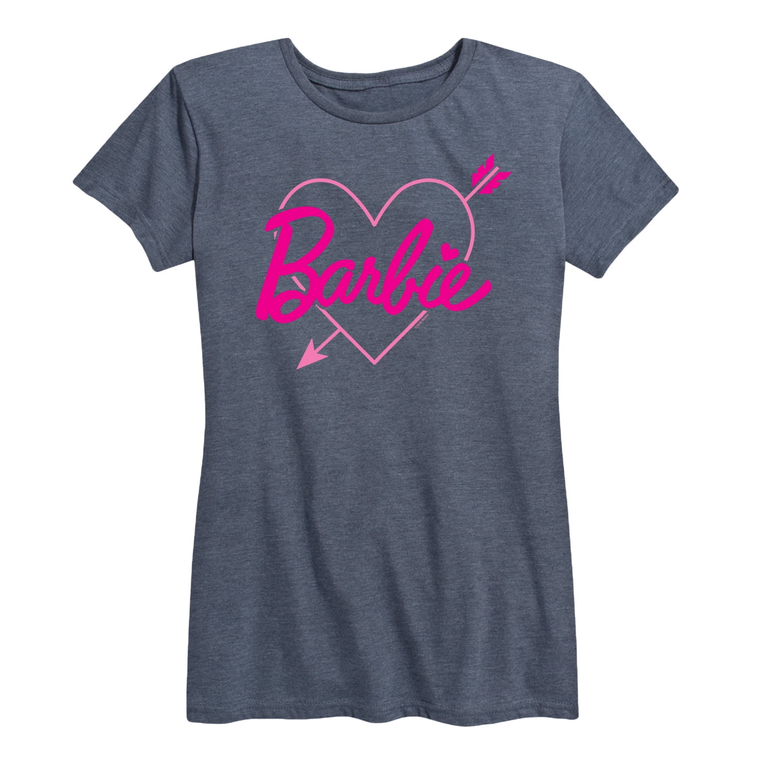 Barbie - Arrow Heart Logo - Women's Short Sleeve Graphic T-Shirt ...