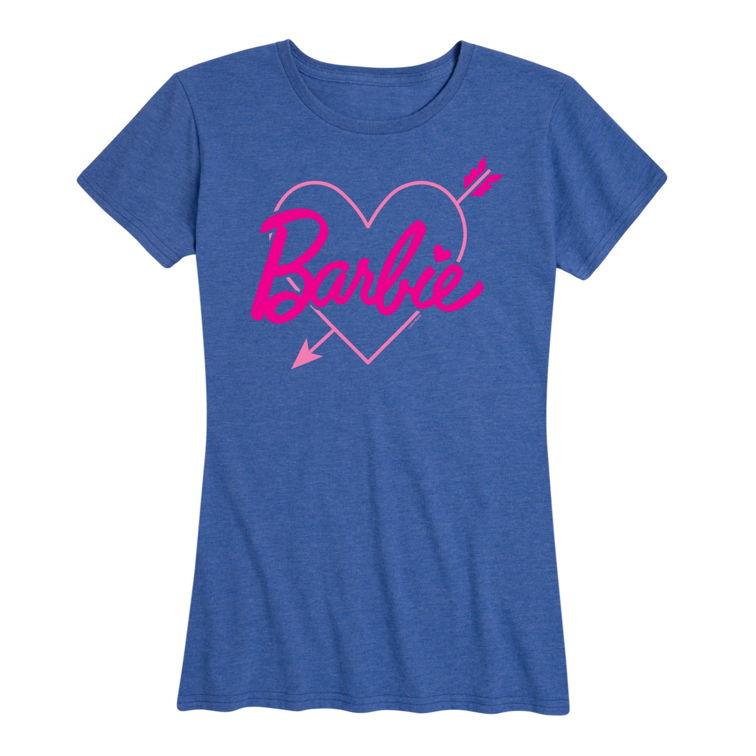 Barbie - Arrow Heart Logo - Women's Short Sleeve Graphic T-Shirt ...