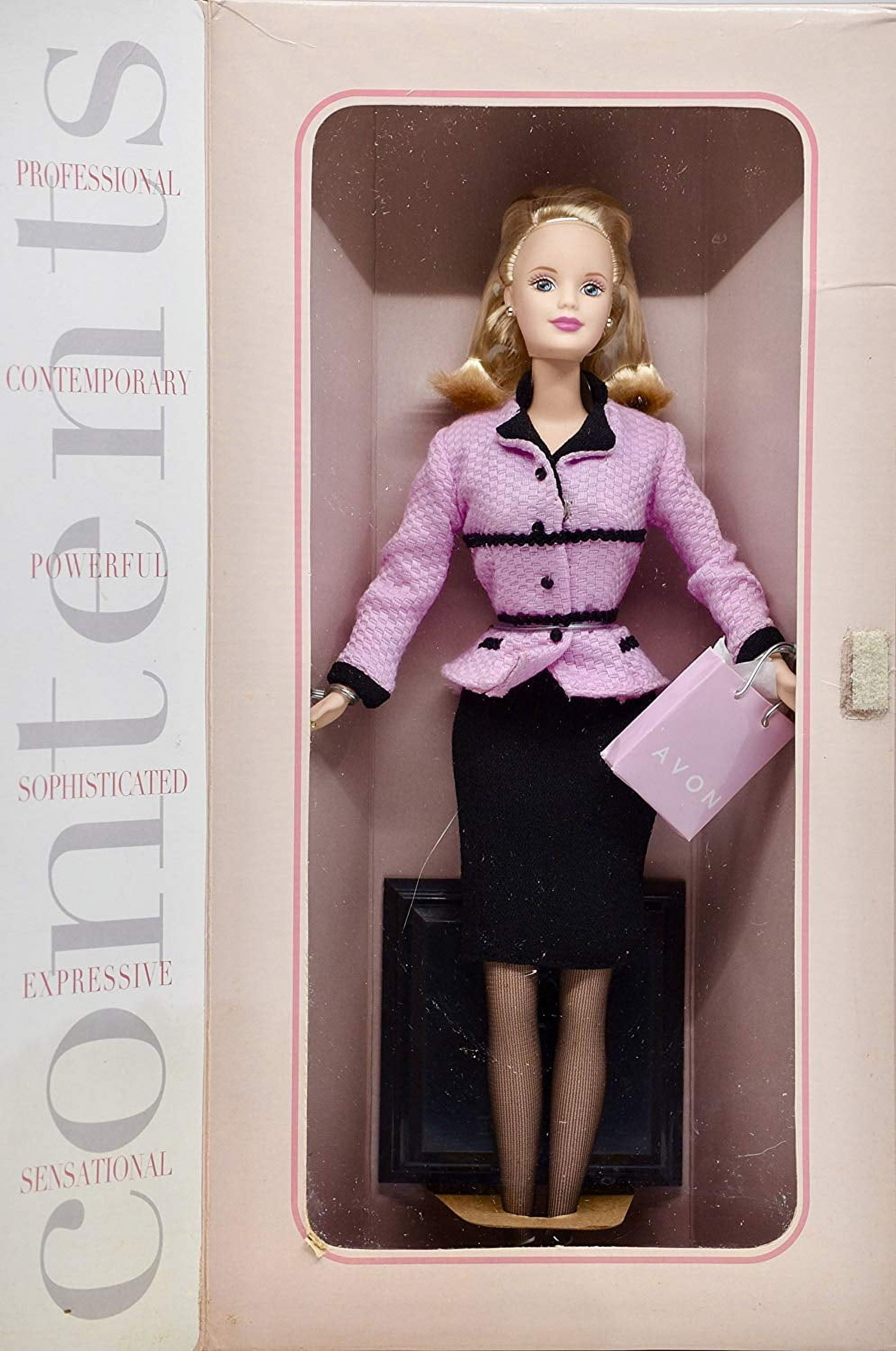 Barbie Avon Exclusive Avon Representative Doll 11.5 Inches Tall Limited ...