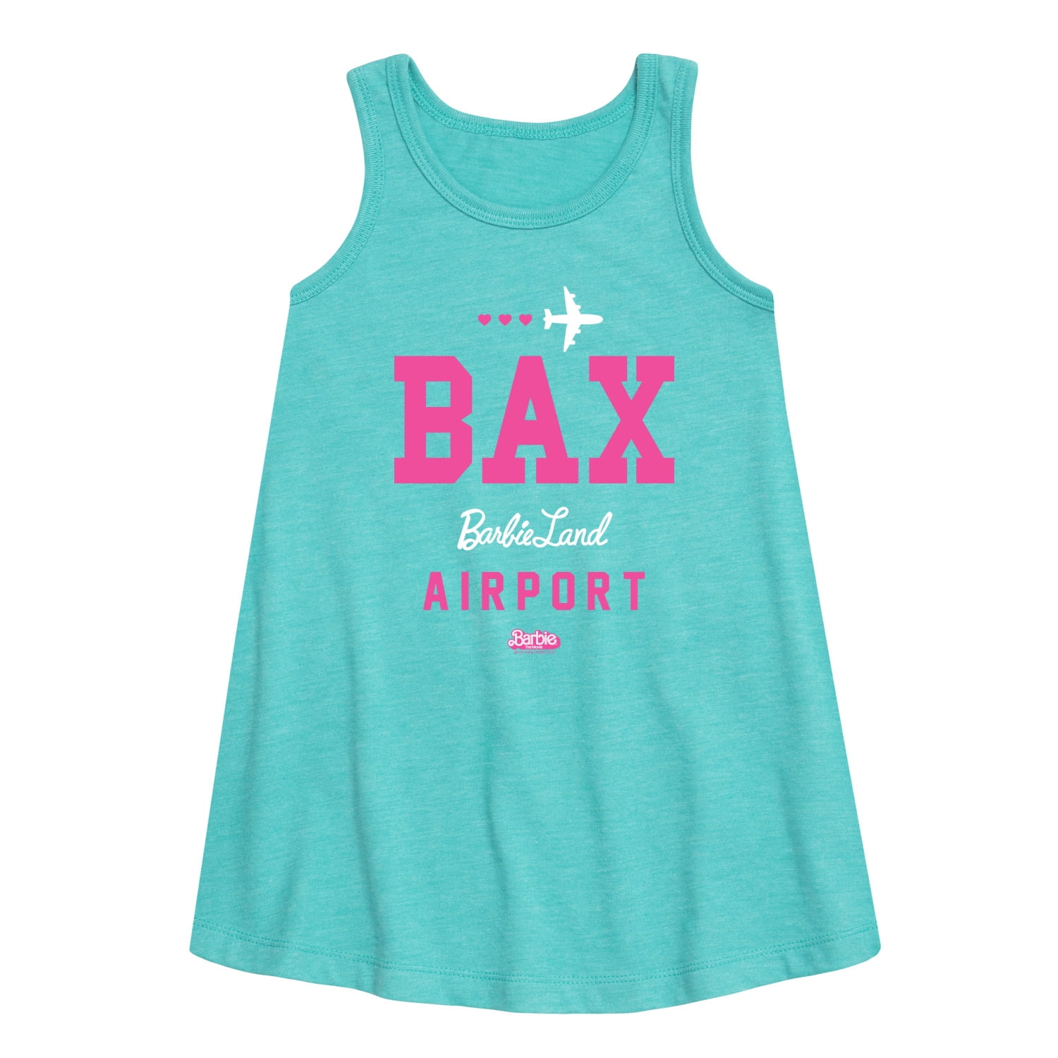 Barbie -BAX Barbie Land Airport - Toddler & Youth Girls A-line Dress ...