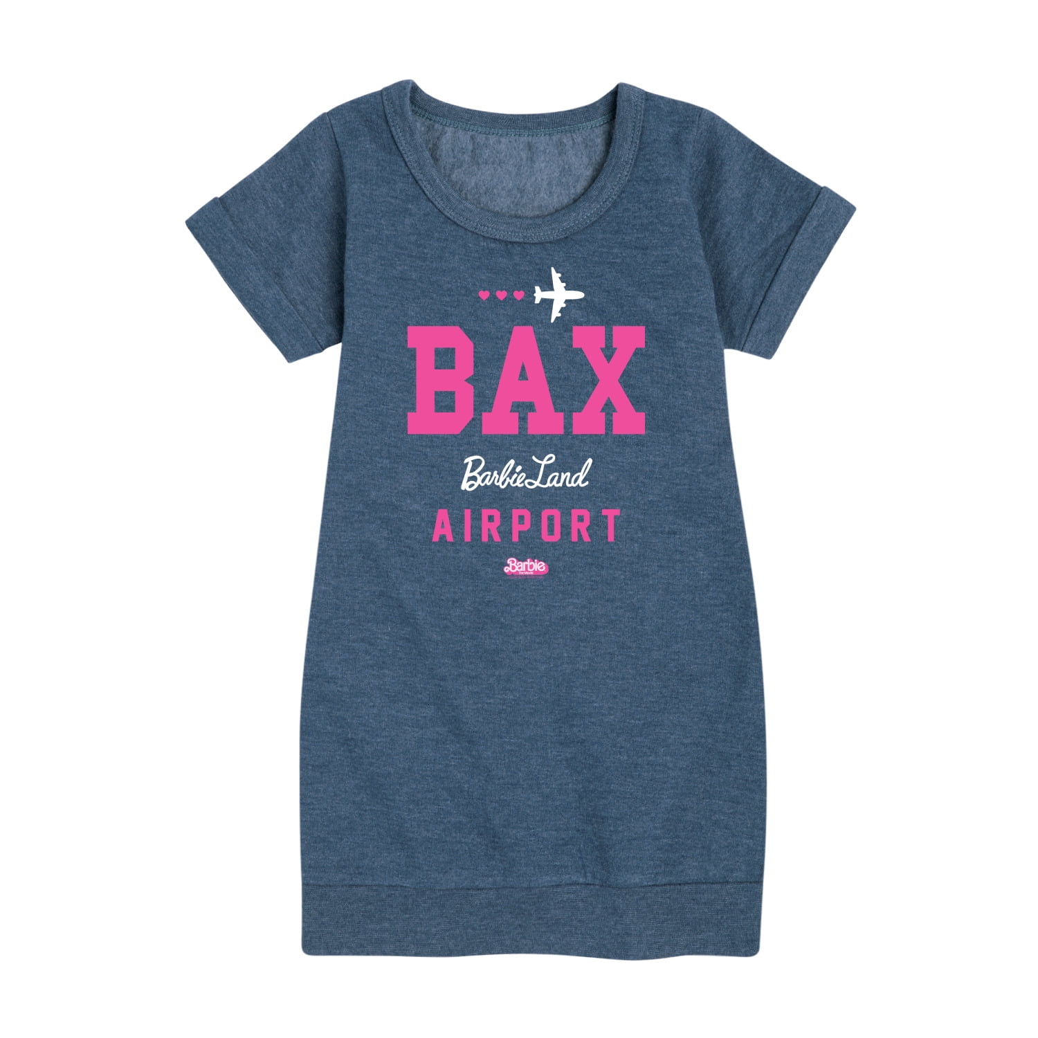 Barbie -BAX Barbie Land Airport - Toddler & Youth Girls Fleece Dress ...