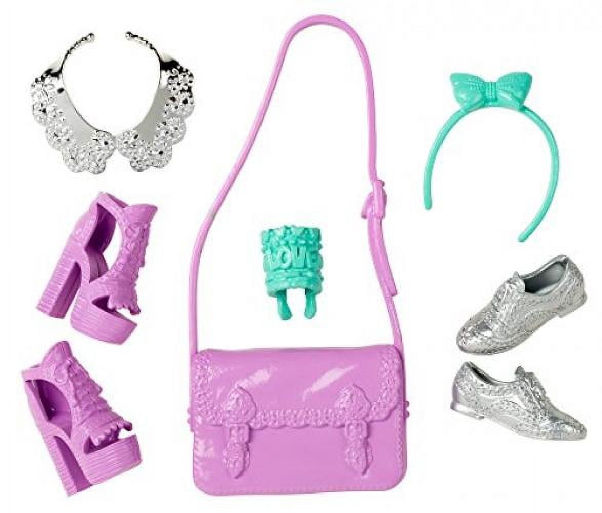 Barbie BB Fashion Accessories Purple Pack - Walmart.com