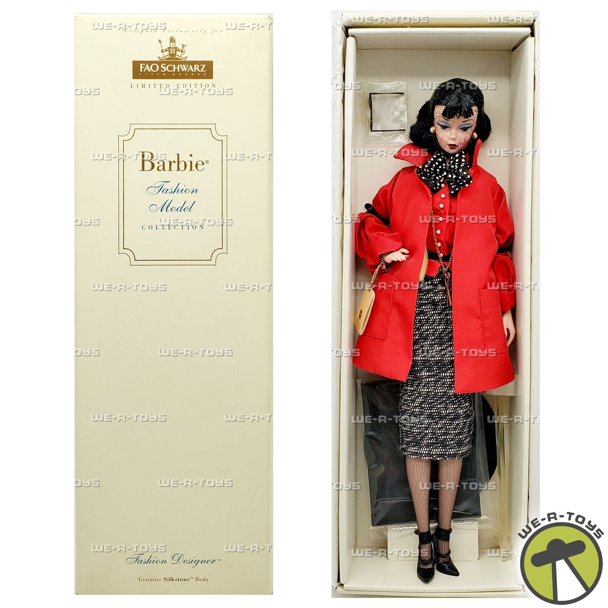 Barbie BFMC Fashion Designer Genuine Silkstone Doll FAO Schwarz ...