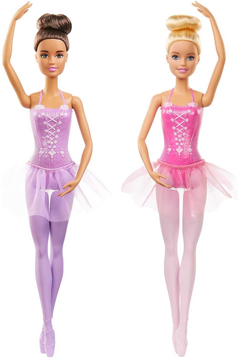 Barbie Ballerina Set: 2 Dolls in Pink and Purple - Walmart.com