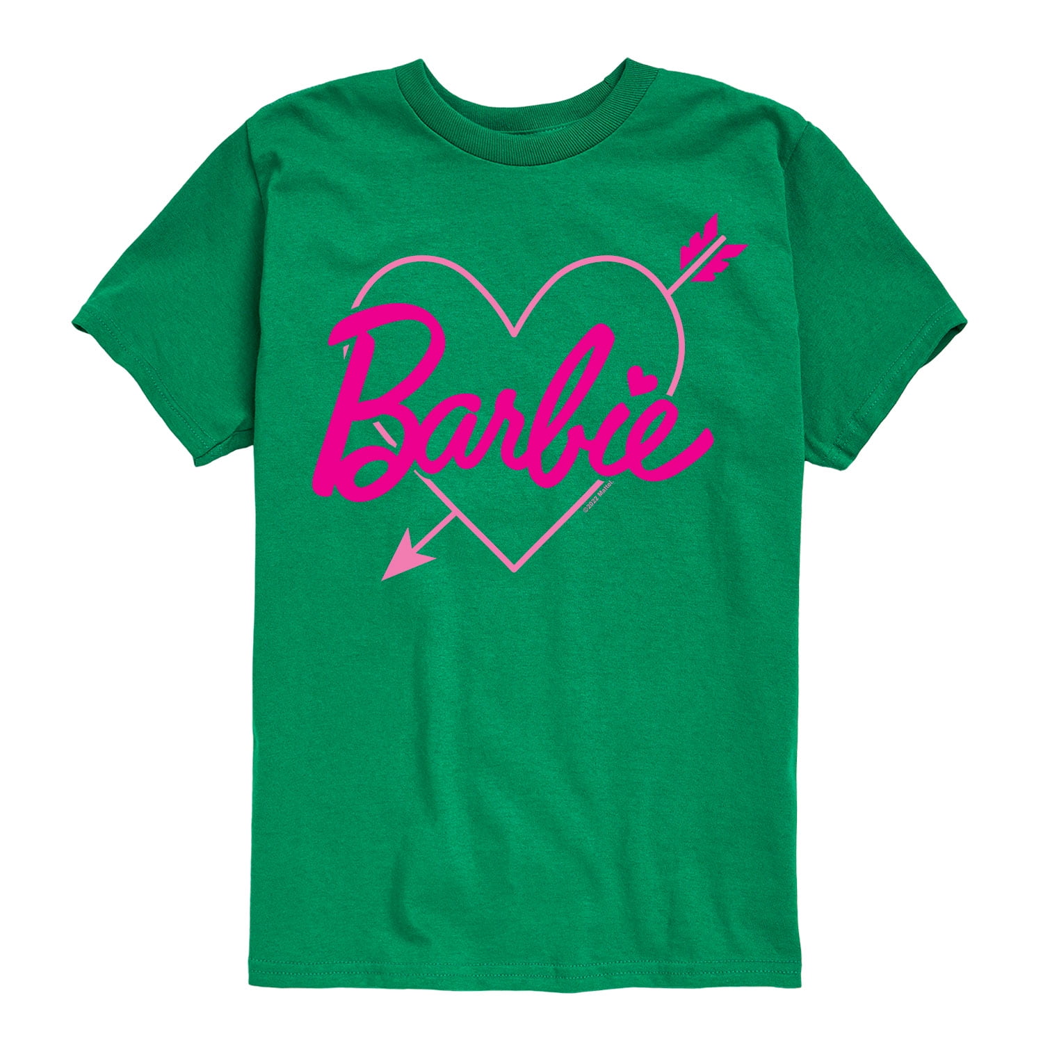 Barbie - Barbie Arrow Heart Logo - Toddler And Youth Short Sleeve ...