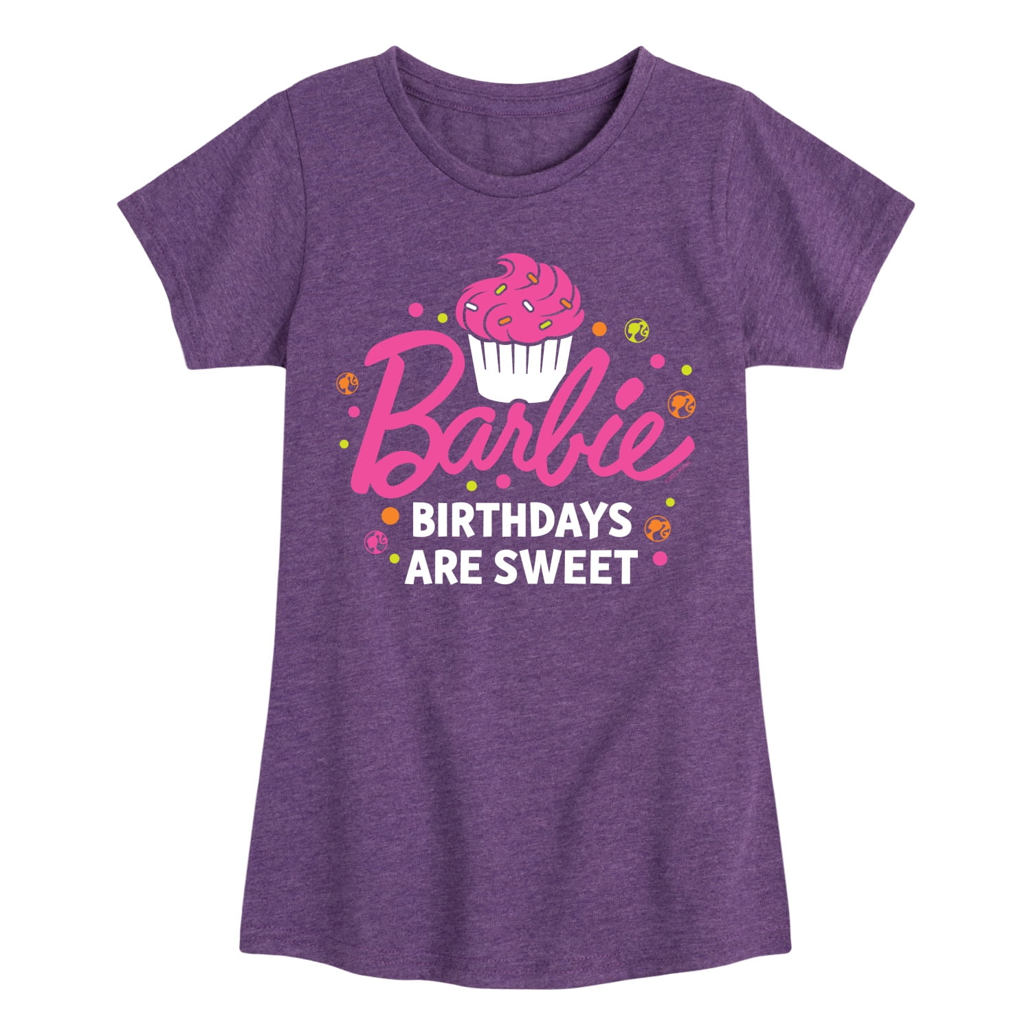 Barbie - Barbie Birthdays Are Sweet - Toddler And Youth Girls Short ...