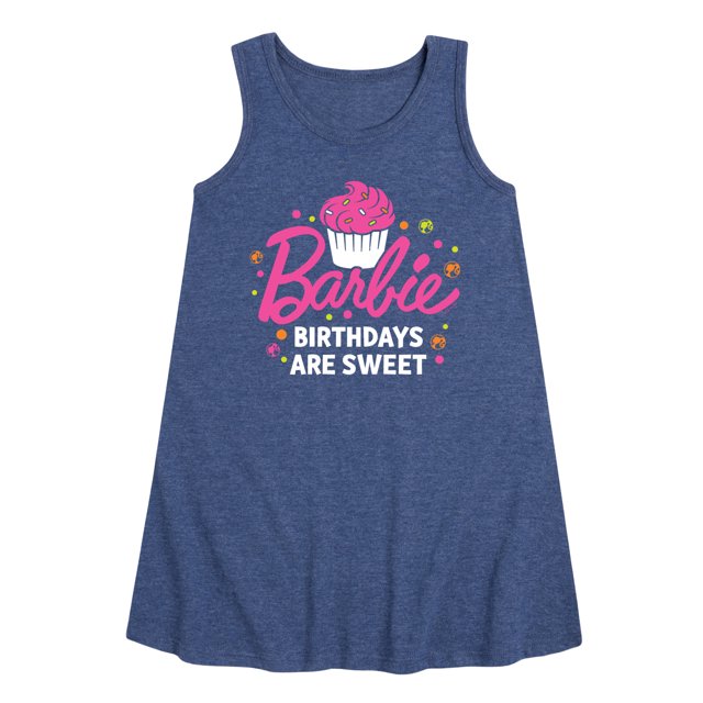 Barbie - Barbie Birthdays Are Sweet - Toddler and Youth Girls A-line ...