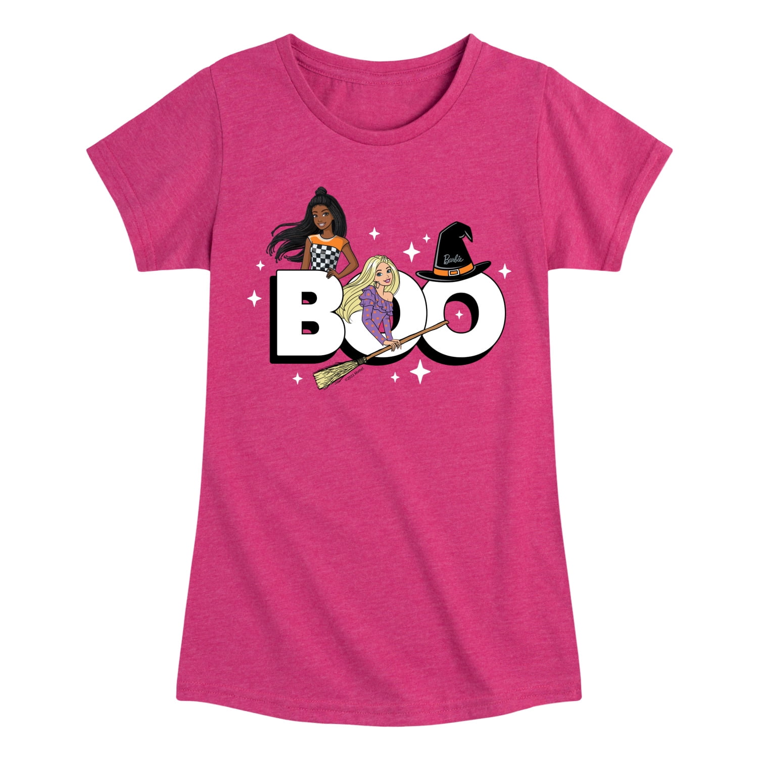 Barbie - Barbie Boo Logo - Toddler And Youth Girls Short Sleeve Graphic ...