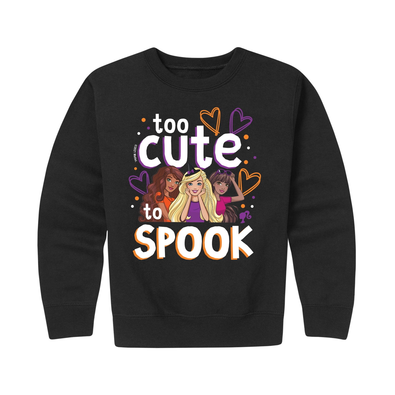 Barbie - Barbie Ghouls Rule- Toddler And Youth Crewneck Fleece ...