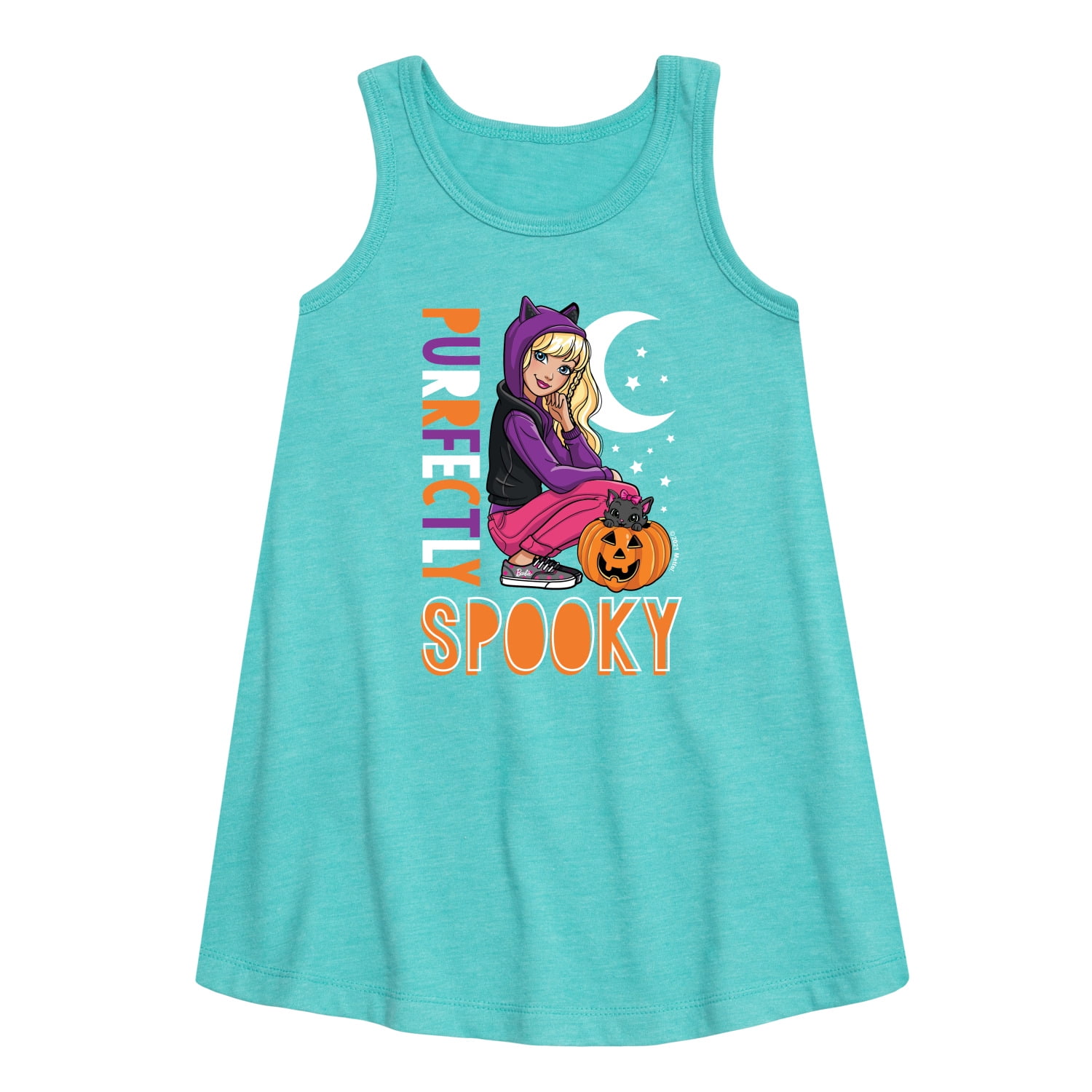 Barbie - Barbie Purrfectly Spooky - Toddler and Youth Girls A-line ...