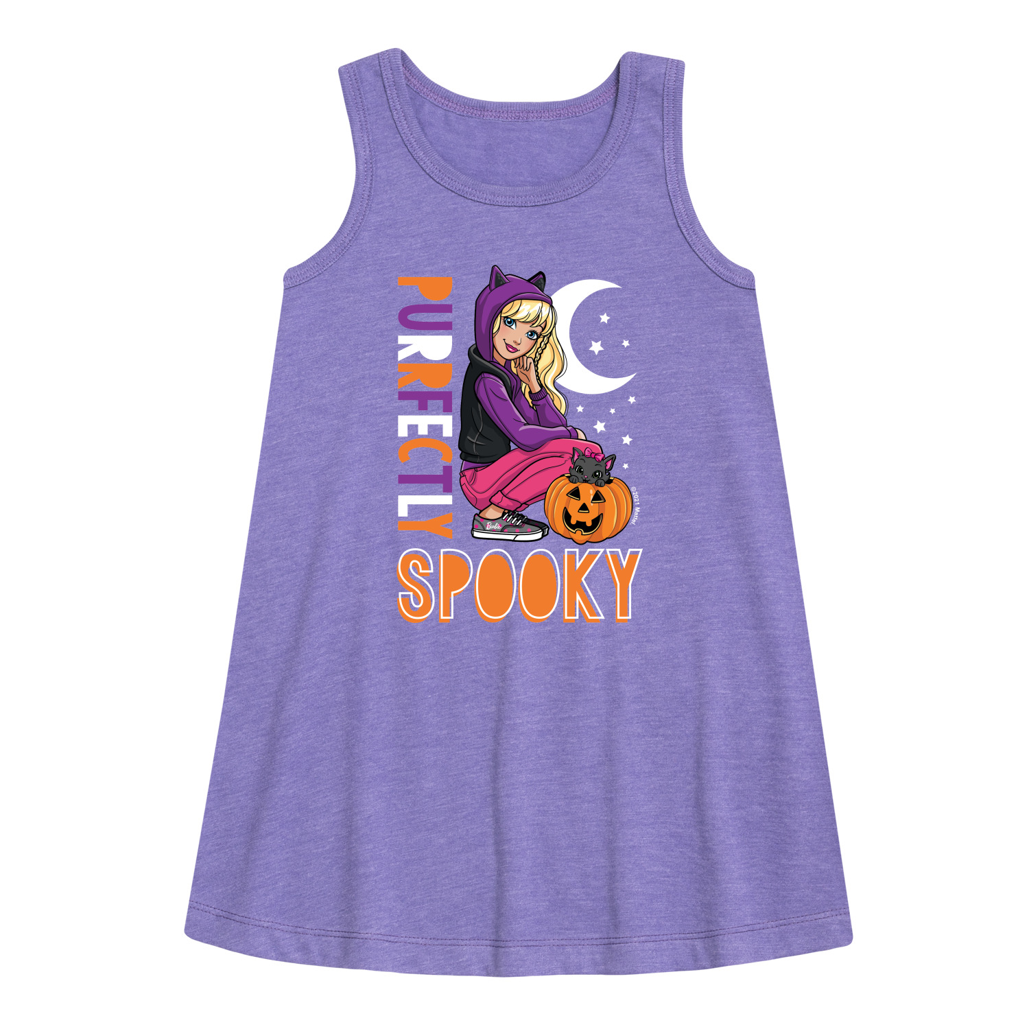 Barbie - Barbie Purrfectly Spooky - Toddler and Youth Girls A-line ...
