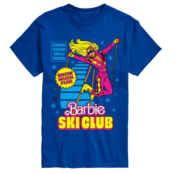 Barbie - Barbie Ski Club - Men's Short Sleeve Graphic T-Shirt - Walmart.com