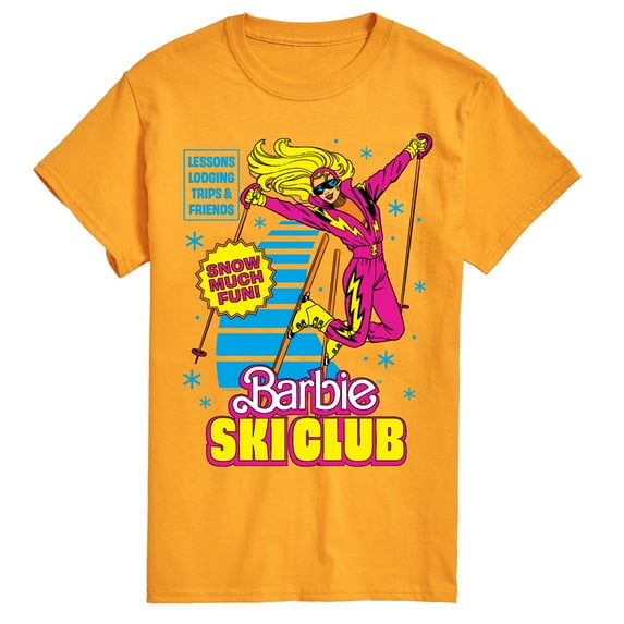 Barbie - Barbie Ski Club - Men's Short Sleeve Graphic T-Shirt - Walmart.com