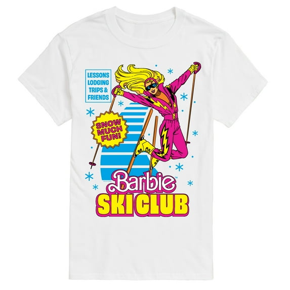 Barbie - Barbie Ski Club - Men's Short Sleeve Graphic T-Shirt - Walmart.com