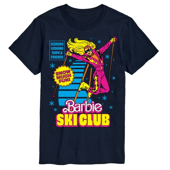 Barbie - Barbie Ski Club - Men's Short Sleeve Graphic T-Shirt - Walmart.com