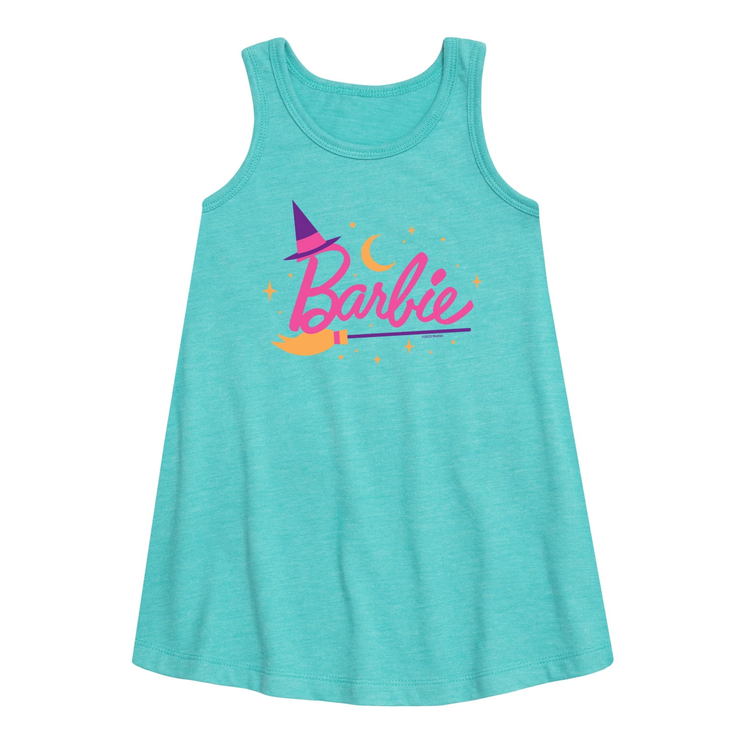 Barbie - Barbie Witch Logo - Toddler and Youth Girls A-line Dress ...