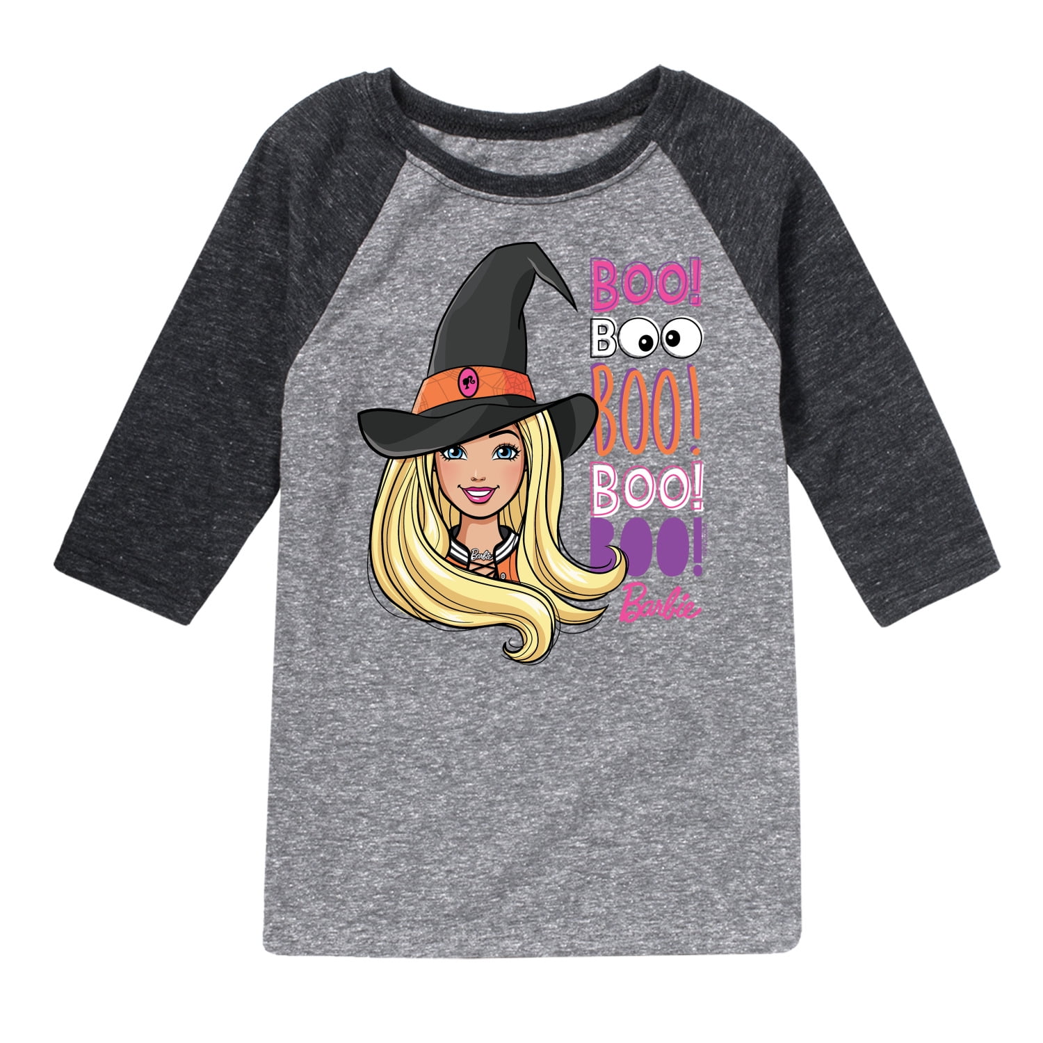 Barbie - Barbie Witch - Toddler And Youth Raglan Graphic T-Shirt ...