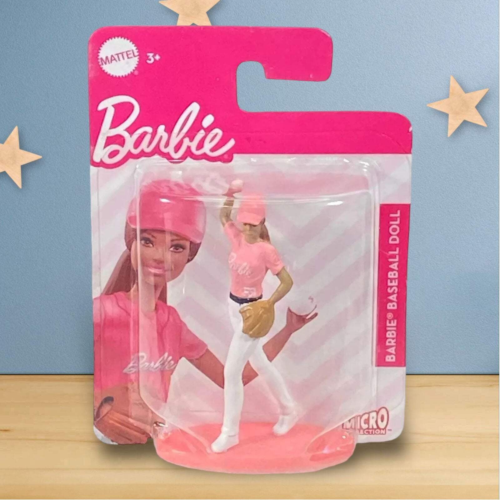 Barbie Baseball Doll Micro Figure - Walmart.com