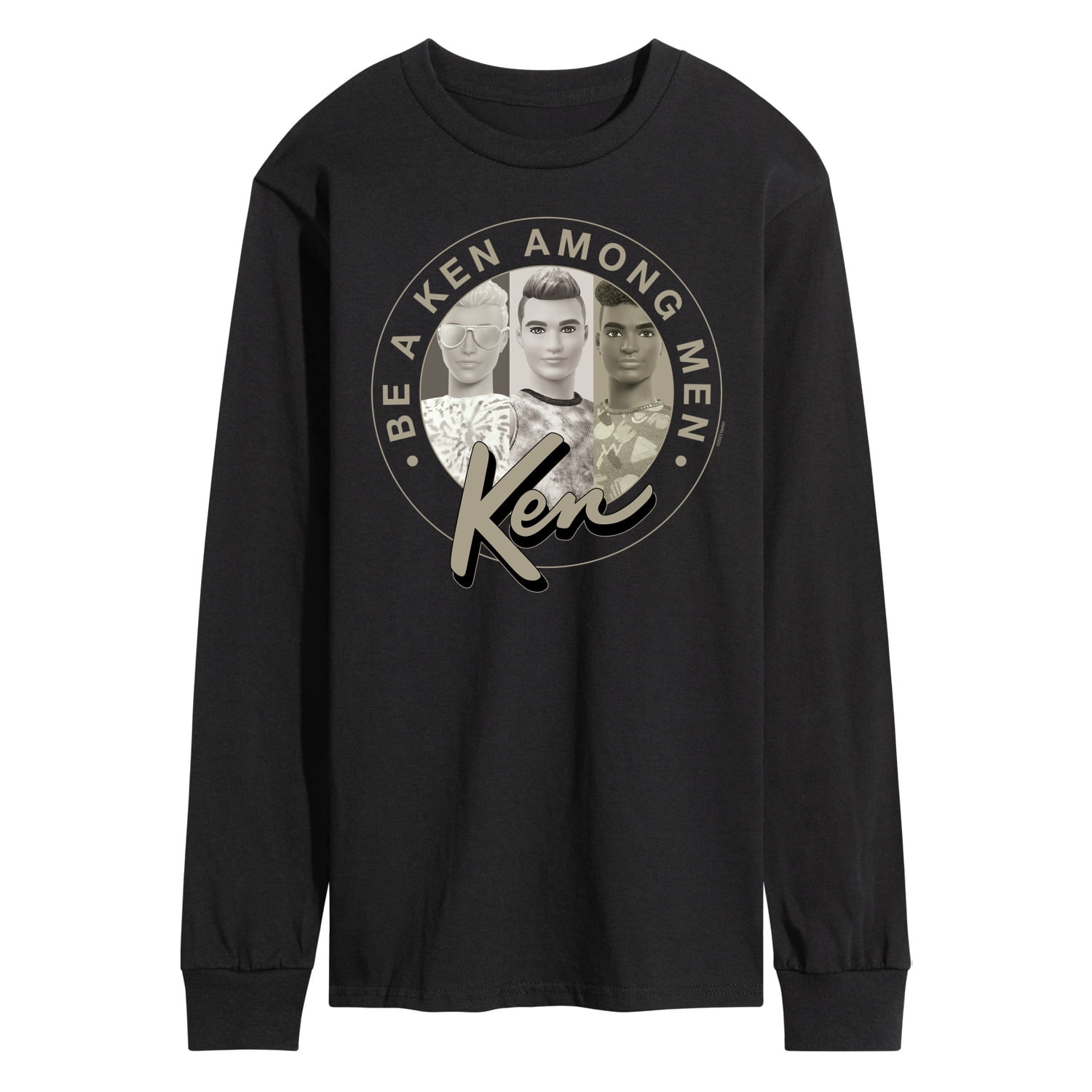 Barbie - Be a Ken Among Men - Men's Long Sleeve T-Shirt - Walmart.com