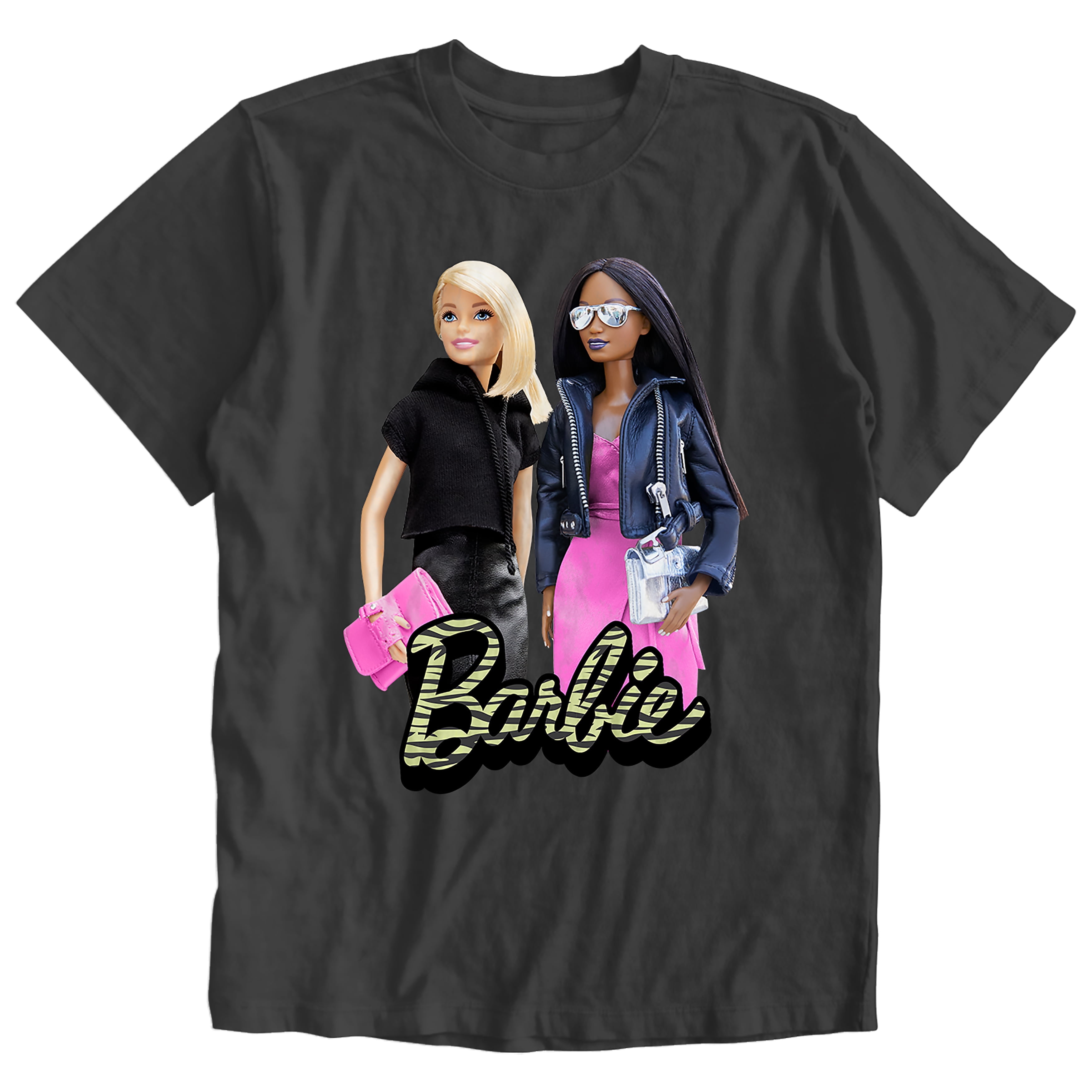 Barbie Best Dressedies Kids Short Sleeve T-Shirt (Black, S-XXL ...