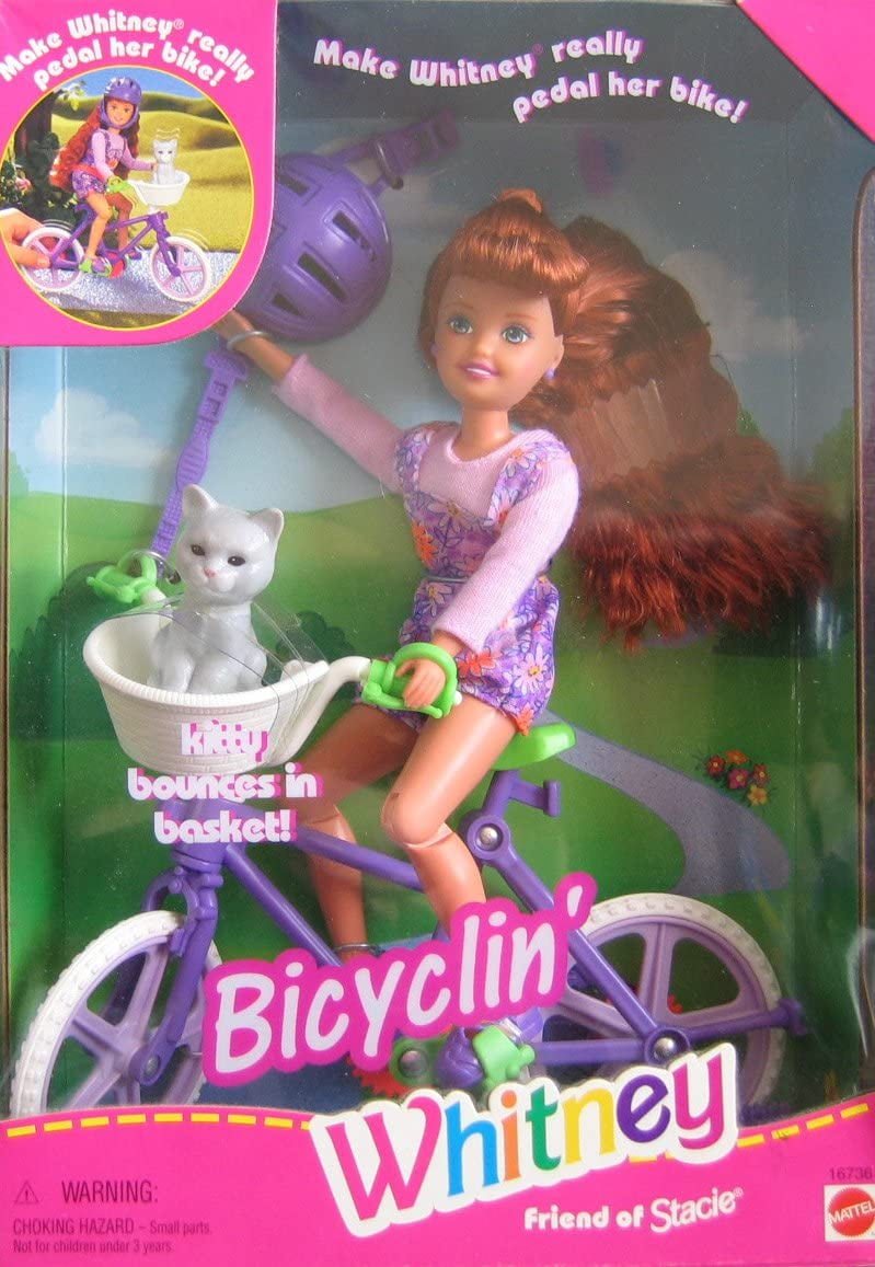 Barbie Bicyclin' Whitney Doll Friend of Stacie 1996 Mattel 16736 ...