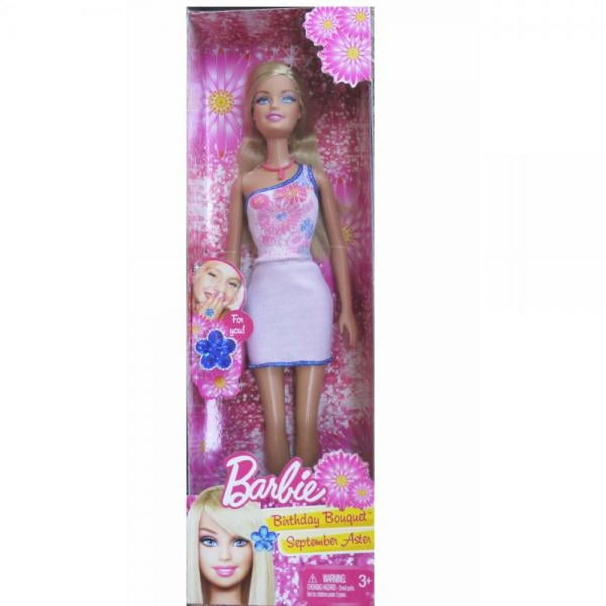 Barbie Birthday Bouquet September Aster - Walmart.com