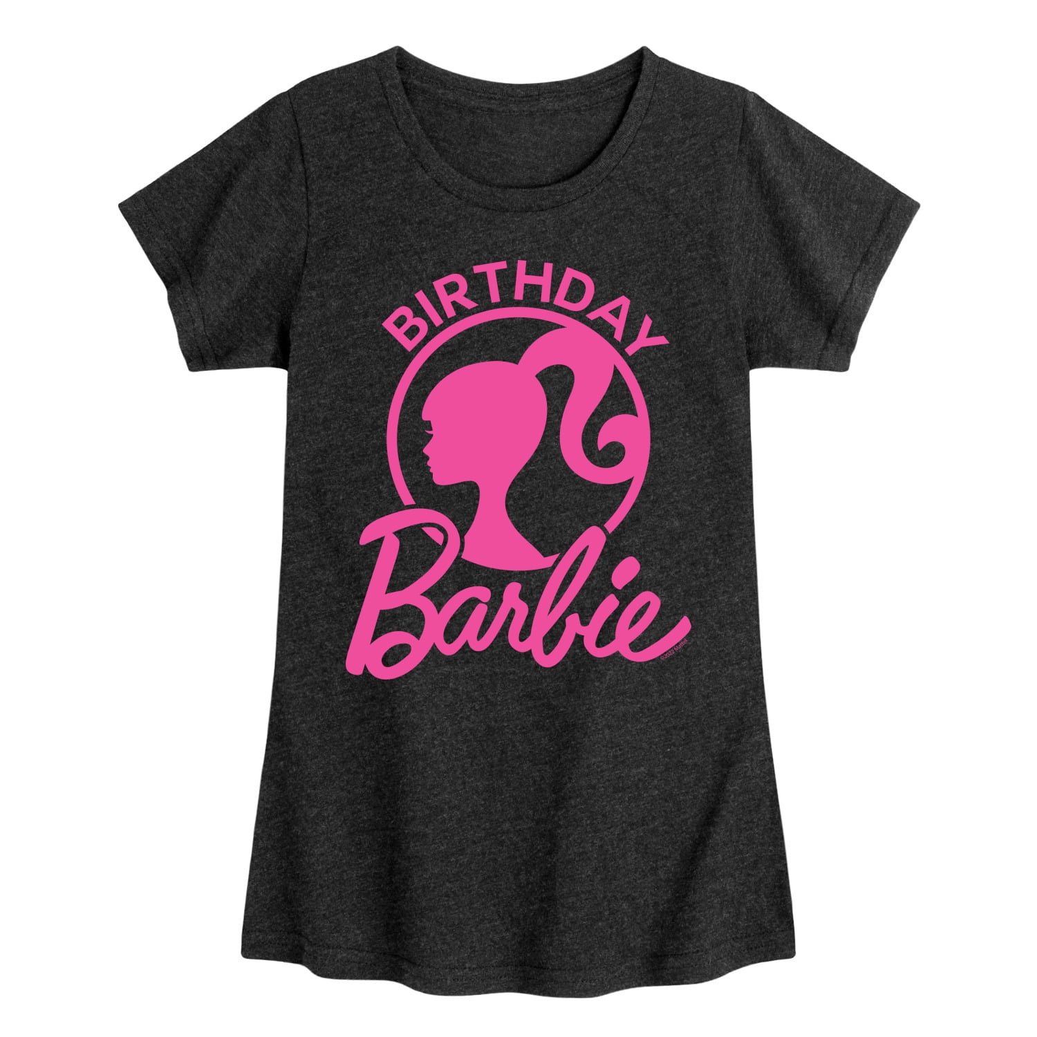 Barbie - Birthday - Toddler And Youth Girls Short Sleeve Graphic T ...