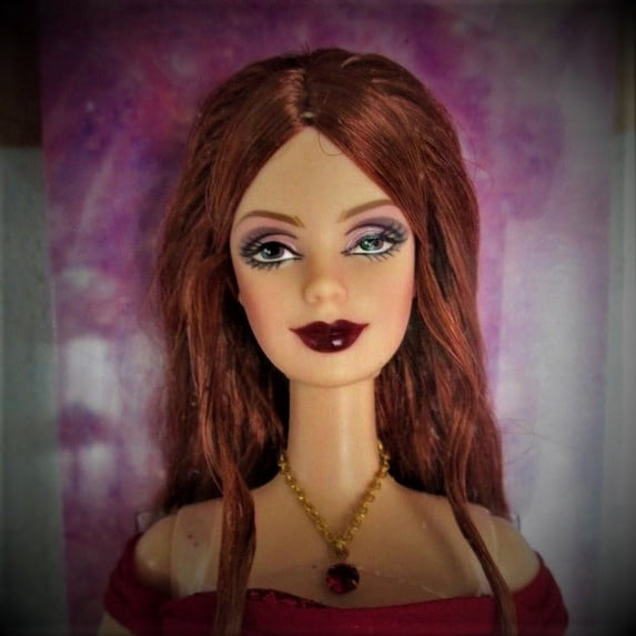 Barbie Birthstone Collectible: July Ruby - Walmart.com