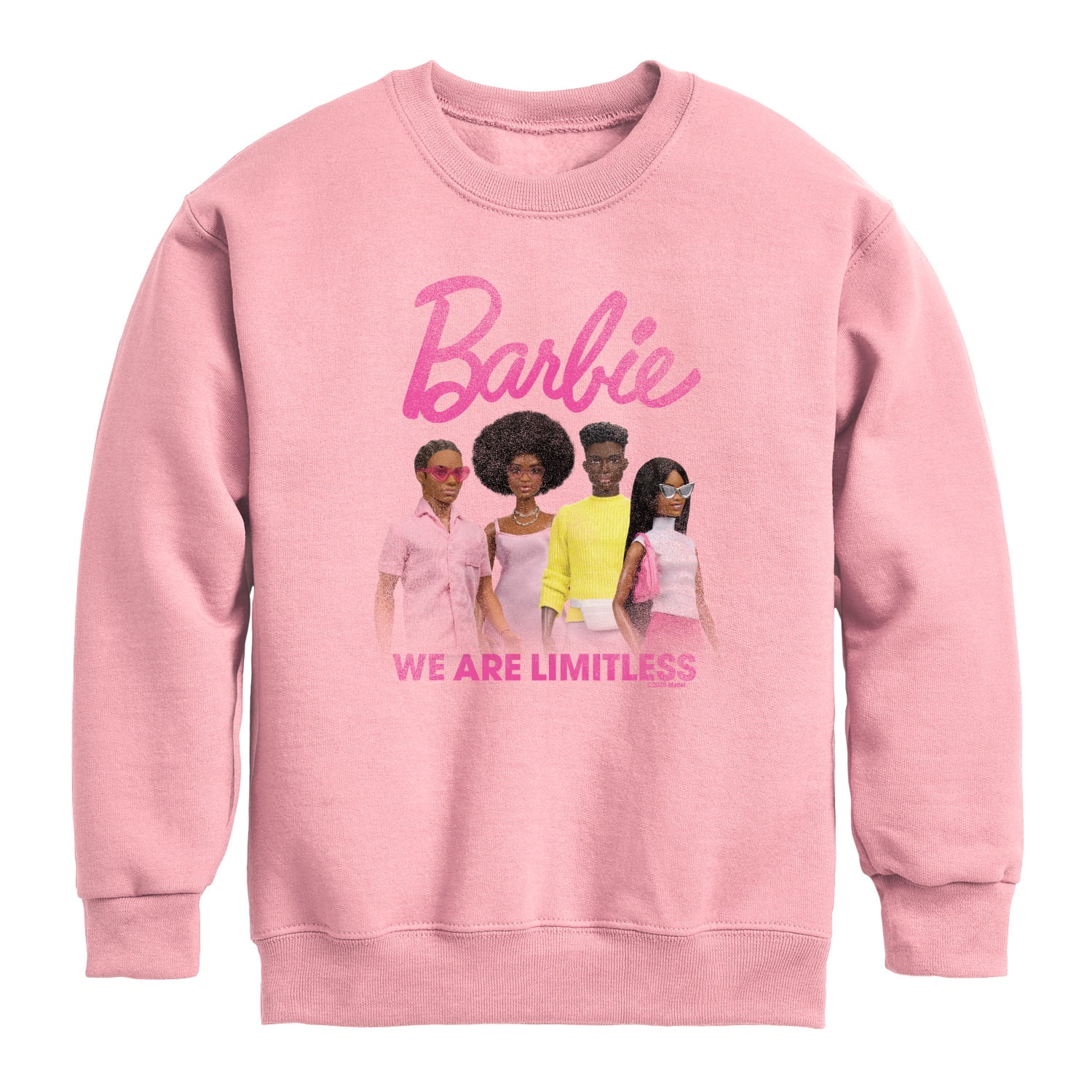 Barbie - Black History Tonal Washed - Youth Boys Crew Fleece Sweatshirt ...