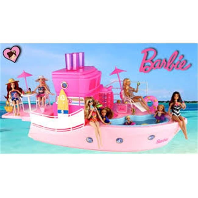 Barbie Boat with Doll Toy - Walmart.com