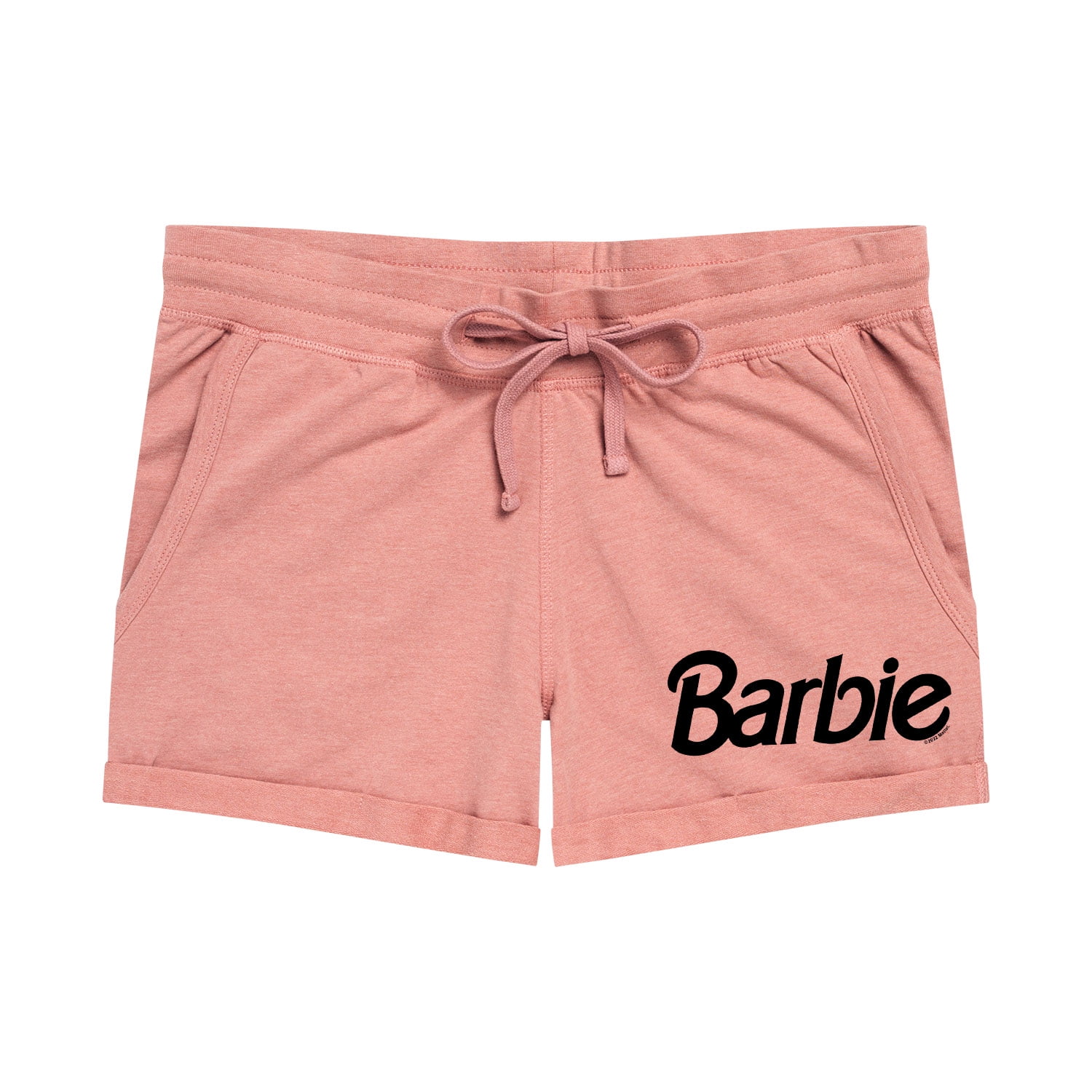 Barbie - Bold Logo - Women's French Terry Shorts - Walmart.com