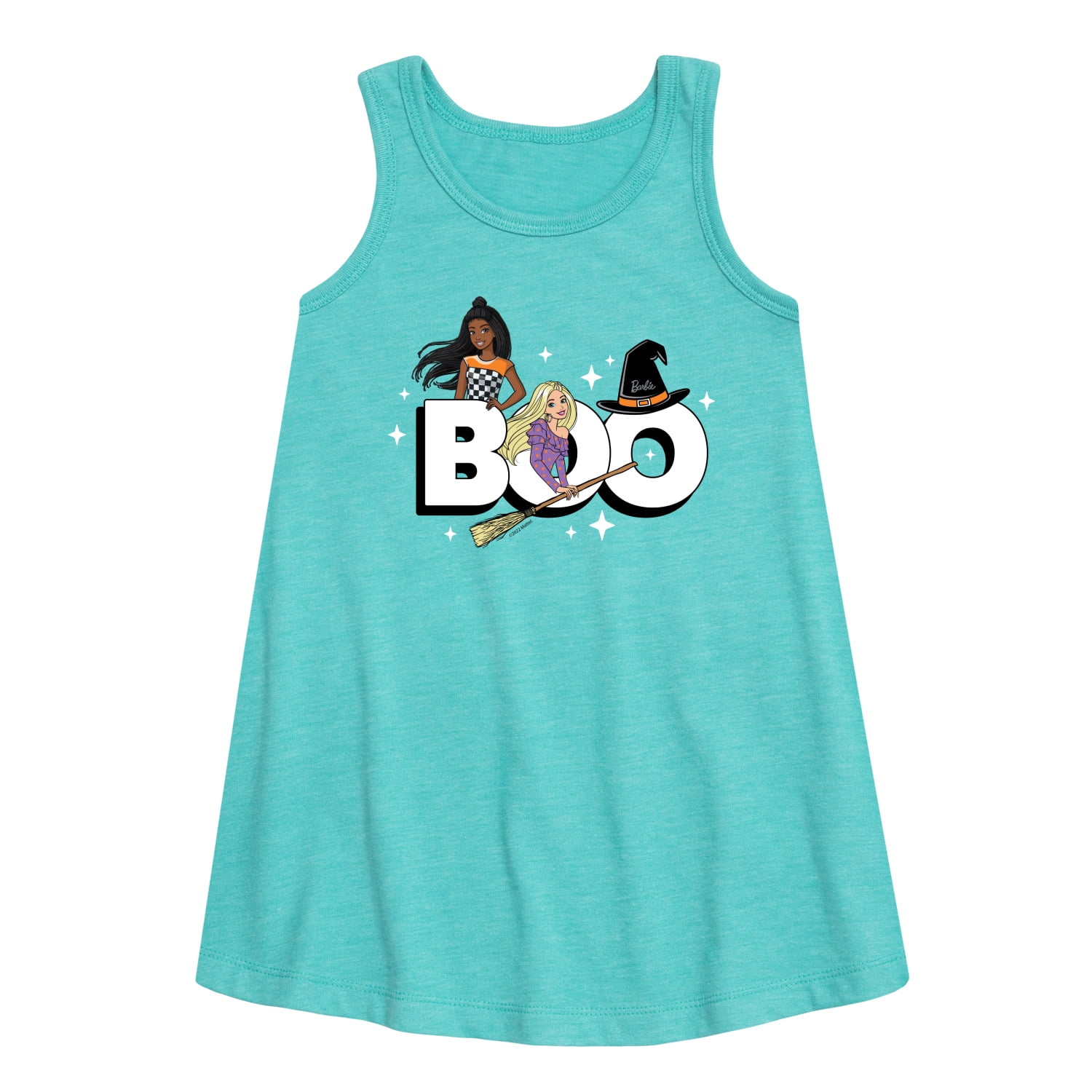 Barbie - Boo Barbie Girls - Toddler and Youth Girls A-line Dress ...