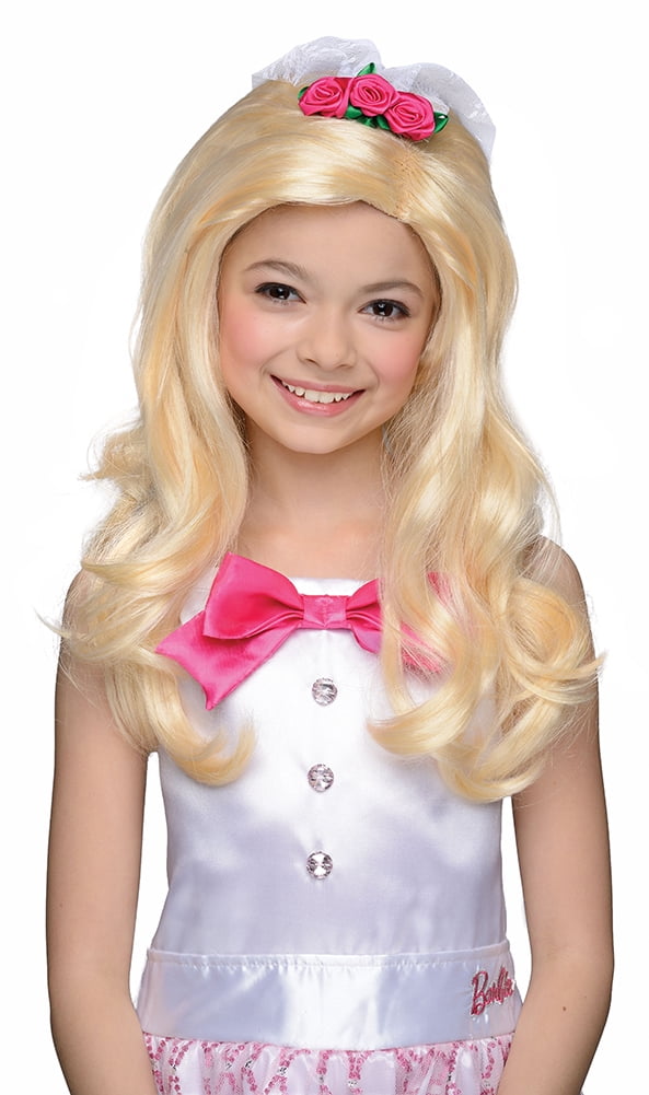 Barbie Bridal Costume Wig Child One Size - Walmart.com