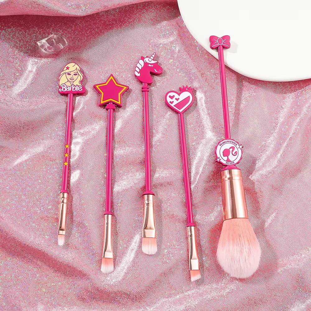 Barbie Brush & Makeup Set -Step into a world of sparkling beauty ...