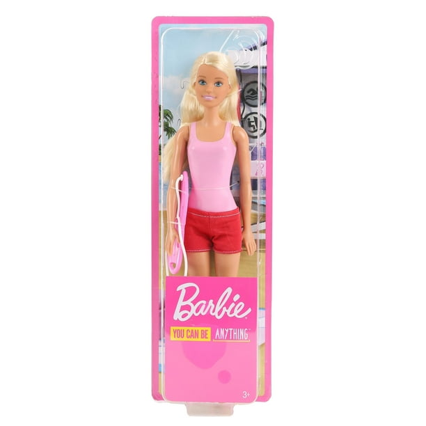 Barbie Career Lifeguard Doll - Walmart.com