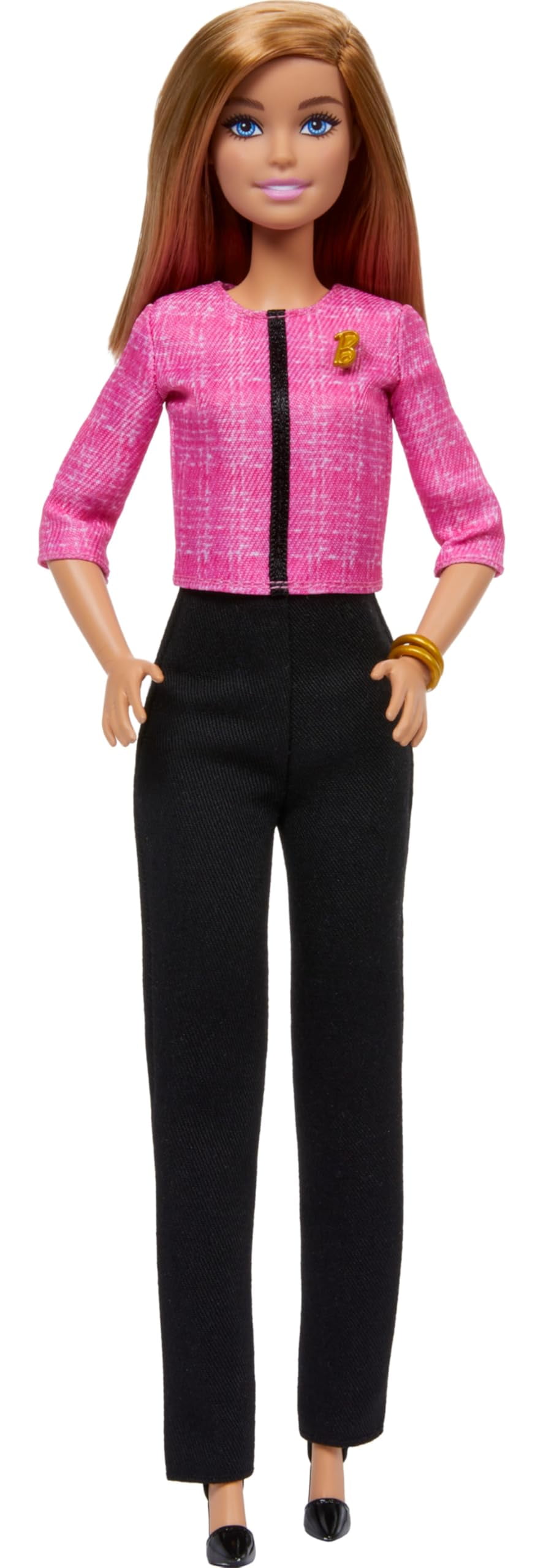 Barbie Careers Doll & Accessories, Future Leader with Blonde Hair ...