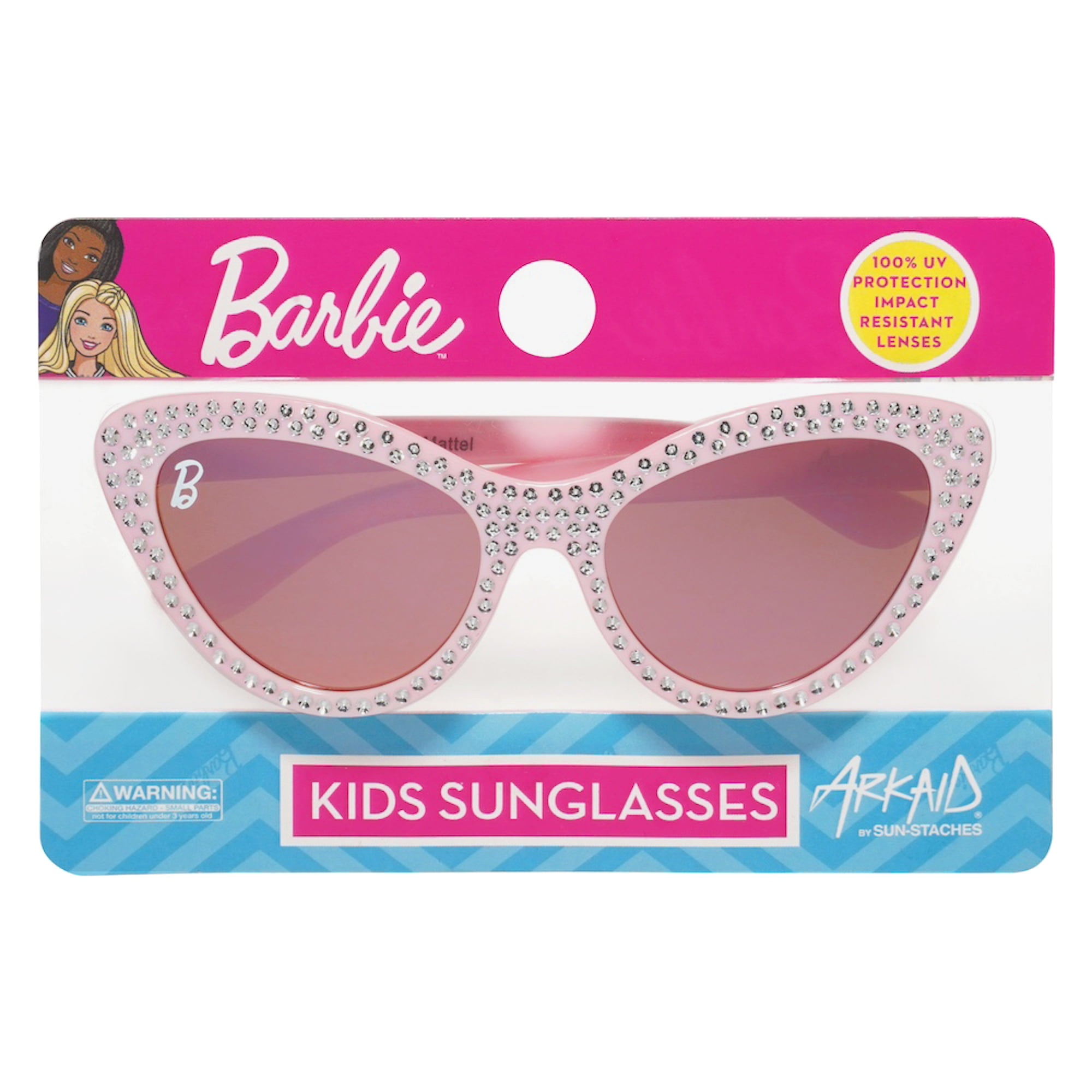 Barbie Cateye With Gems Kids Sunglasses - Walmart.com