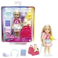 Barbie Chelsea Doll Travel Set with Puppy and Accessories, Small ...