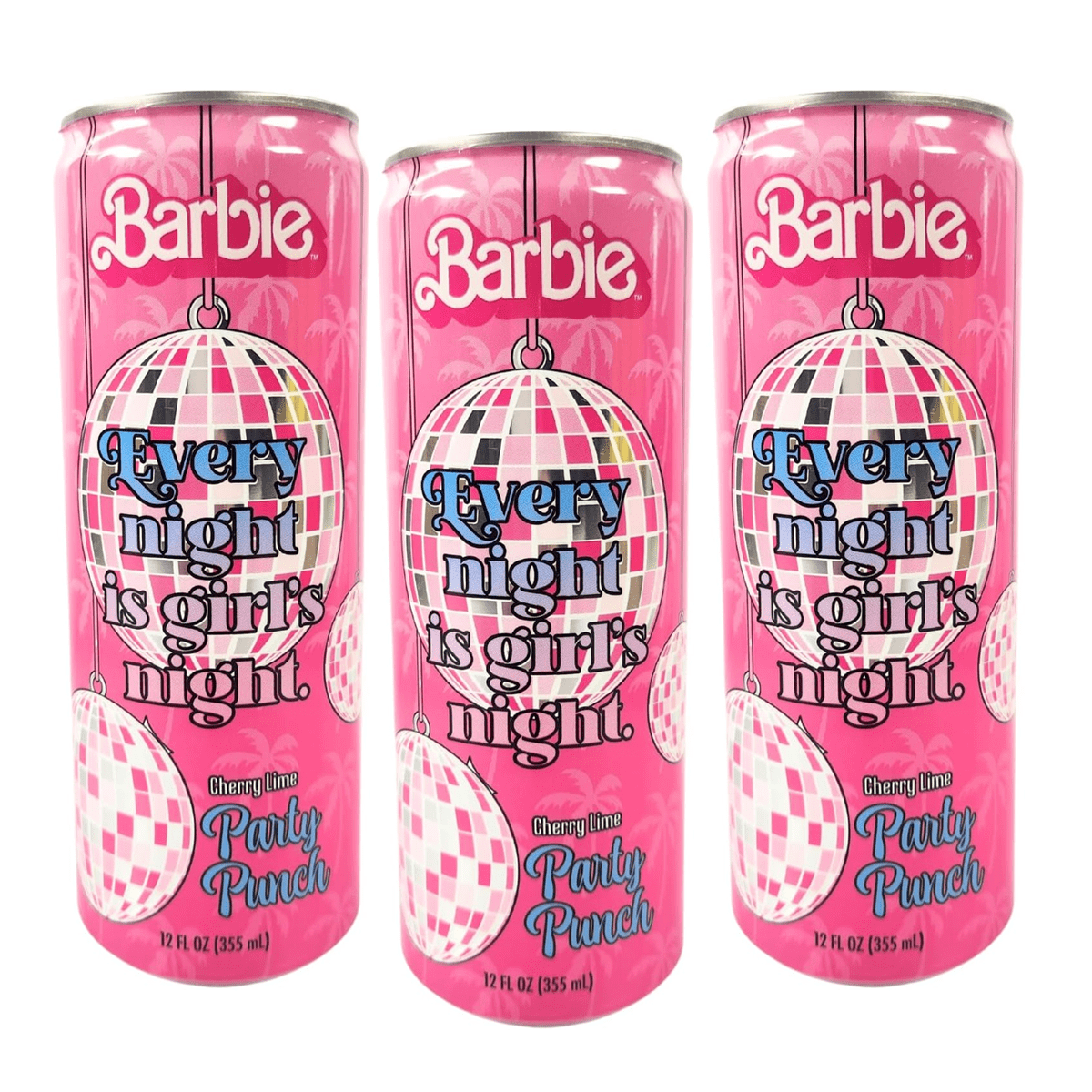 Barbie Cherry Lime Party Punch Juice Drink, Every Night is Girl's Night ...