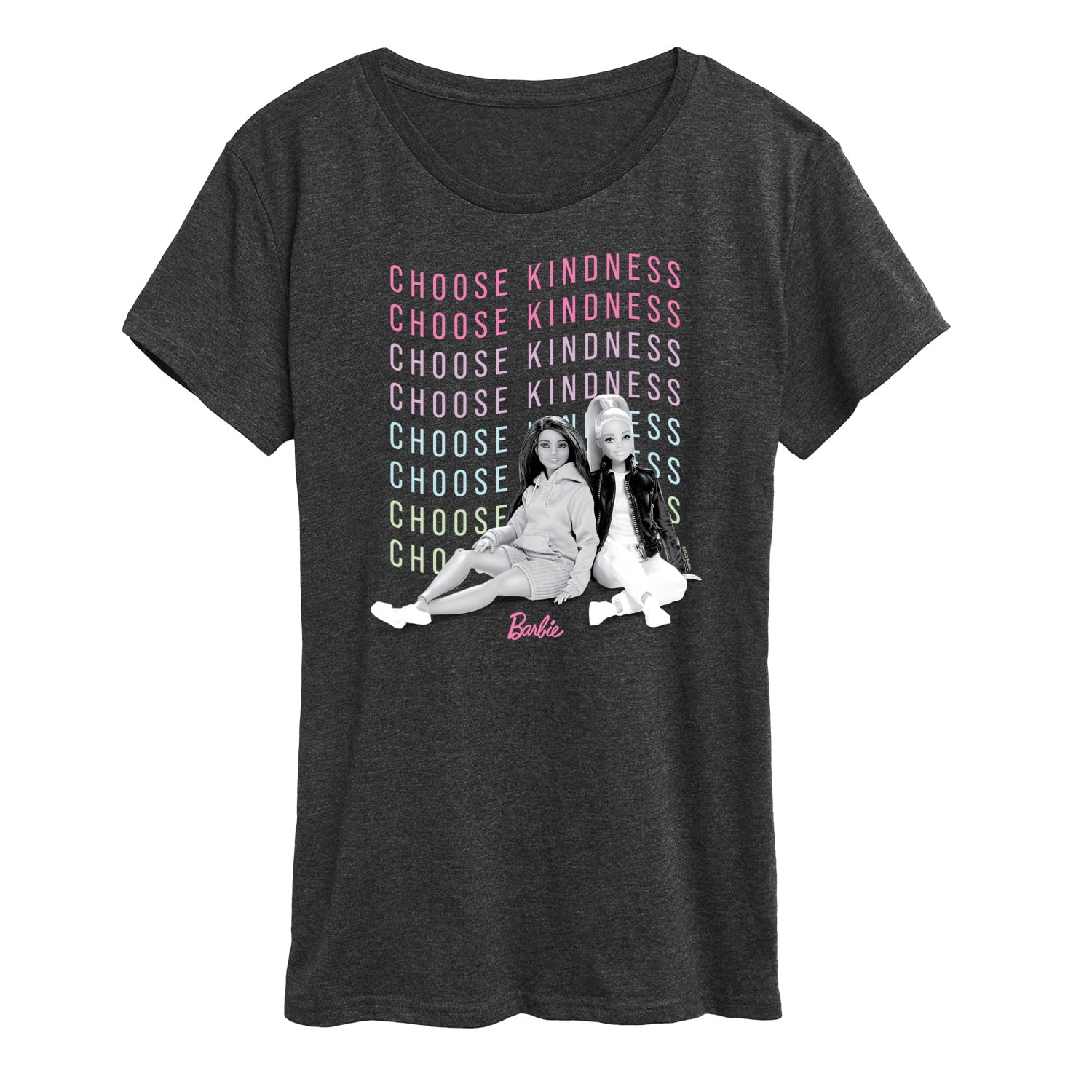 Barbie - Choose Kindness - Relaxed Barbie & Friend - Women's Short ...