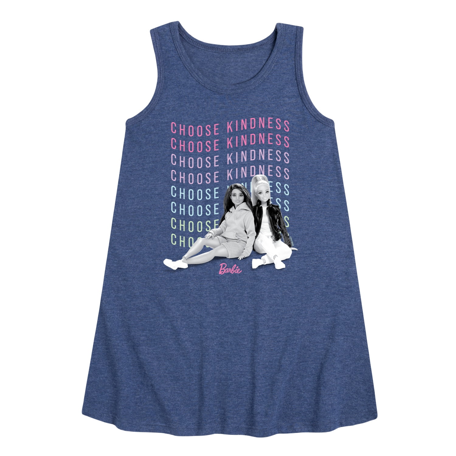 Barbie - Choose Kindness - Toddler and Youth Girls A-line Dress ...