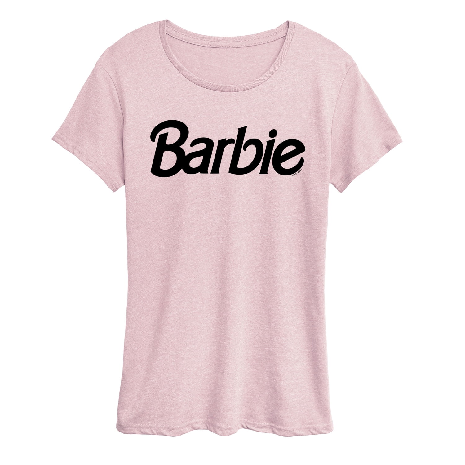 Barbie - Classic Black Logo - Women's Short Sleeve Graphic T-Shirt ...