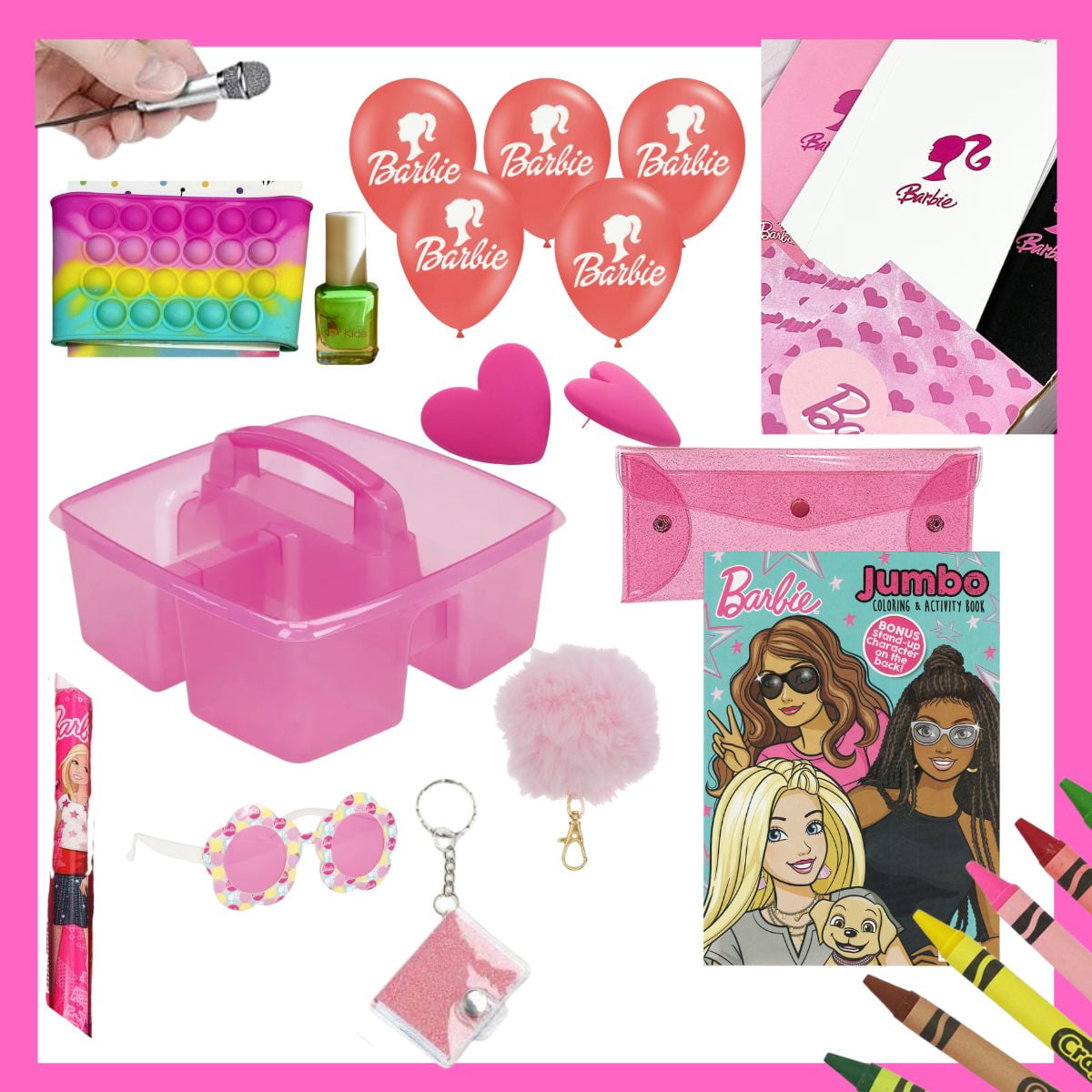 Barbie Doll Wardrobe Set, Closet with Hangers, Cloth Organizer ...