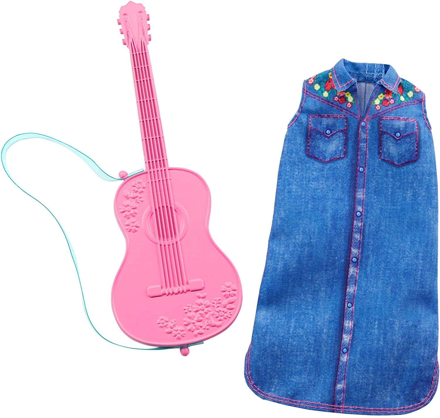 Fashion Pack: Barbie Doll Career Outfit Includes Musician Look Dress ...