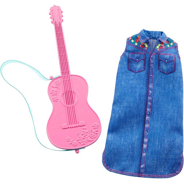 Fashion Pack: Barbie Doll Career Outfit Includes Musician Look Dress ...