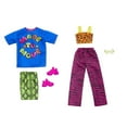 Barbie Clothes, Vibrant Fashion and Accessory 2-Pack for Barbie Dolls ...