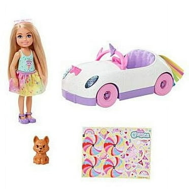 Barbie Dreamhouse Adventures Chelsea Doll Travel Set with Puppy and ...